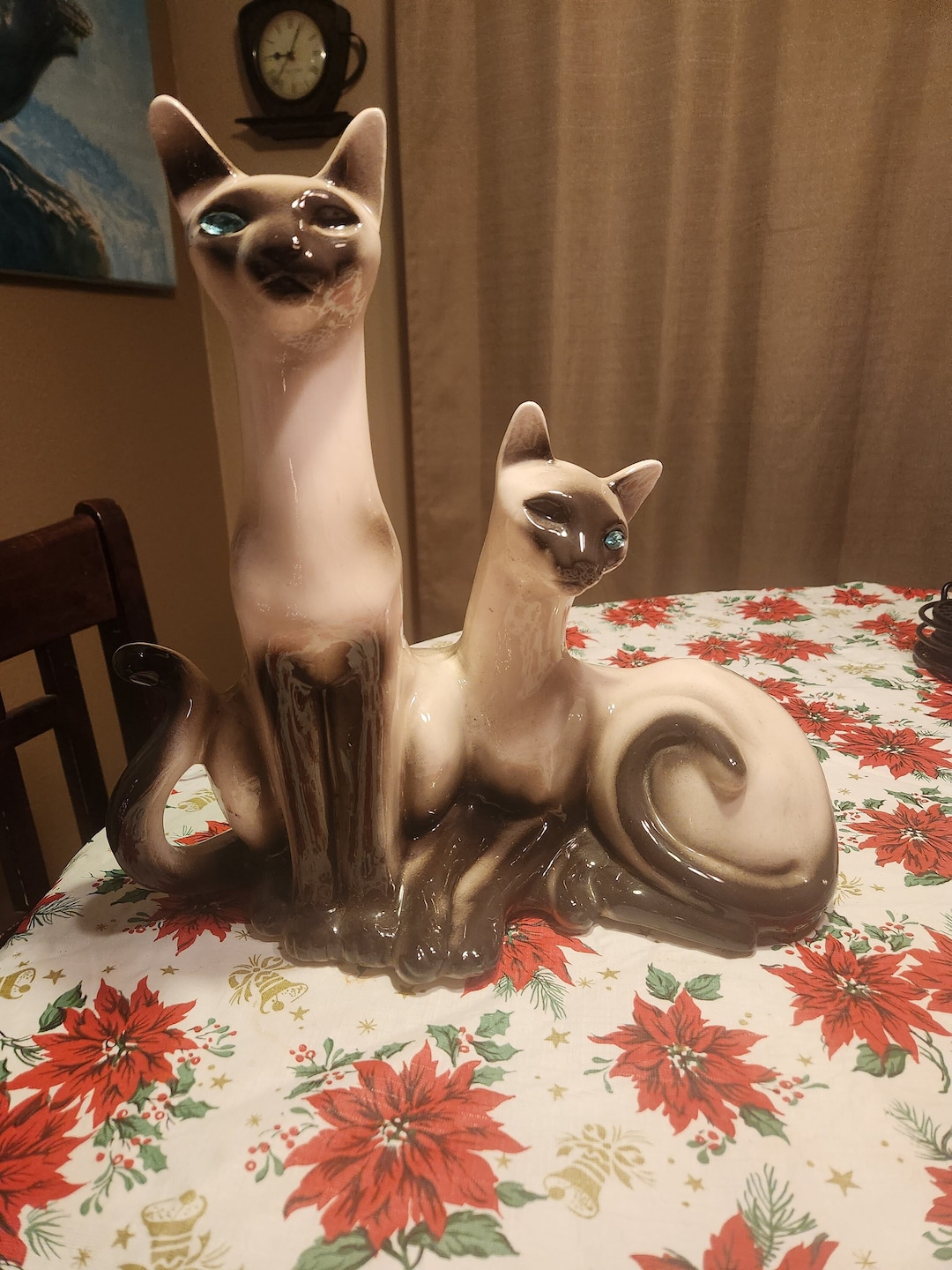 1950s RARE Siamese Cats Lamp - Etsy