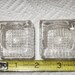 Vintage GORGEOUS 2 Small Glass Pieces for Salt, Candles? SO PRETTY! - Etsy