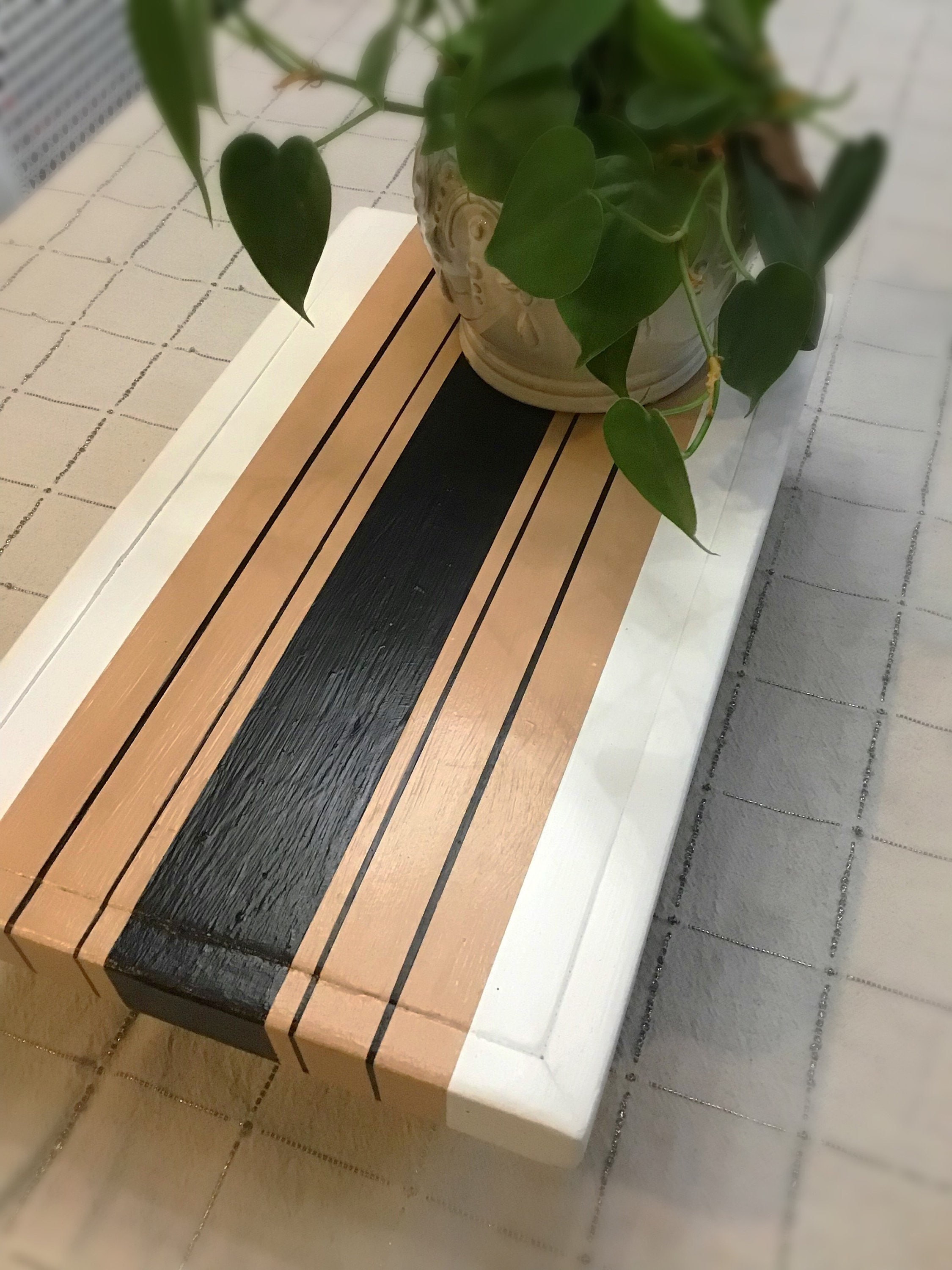 Contemporary Farmhouse Table Riser, Wooden Riser, Centerpiece Table ...