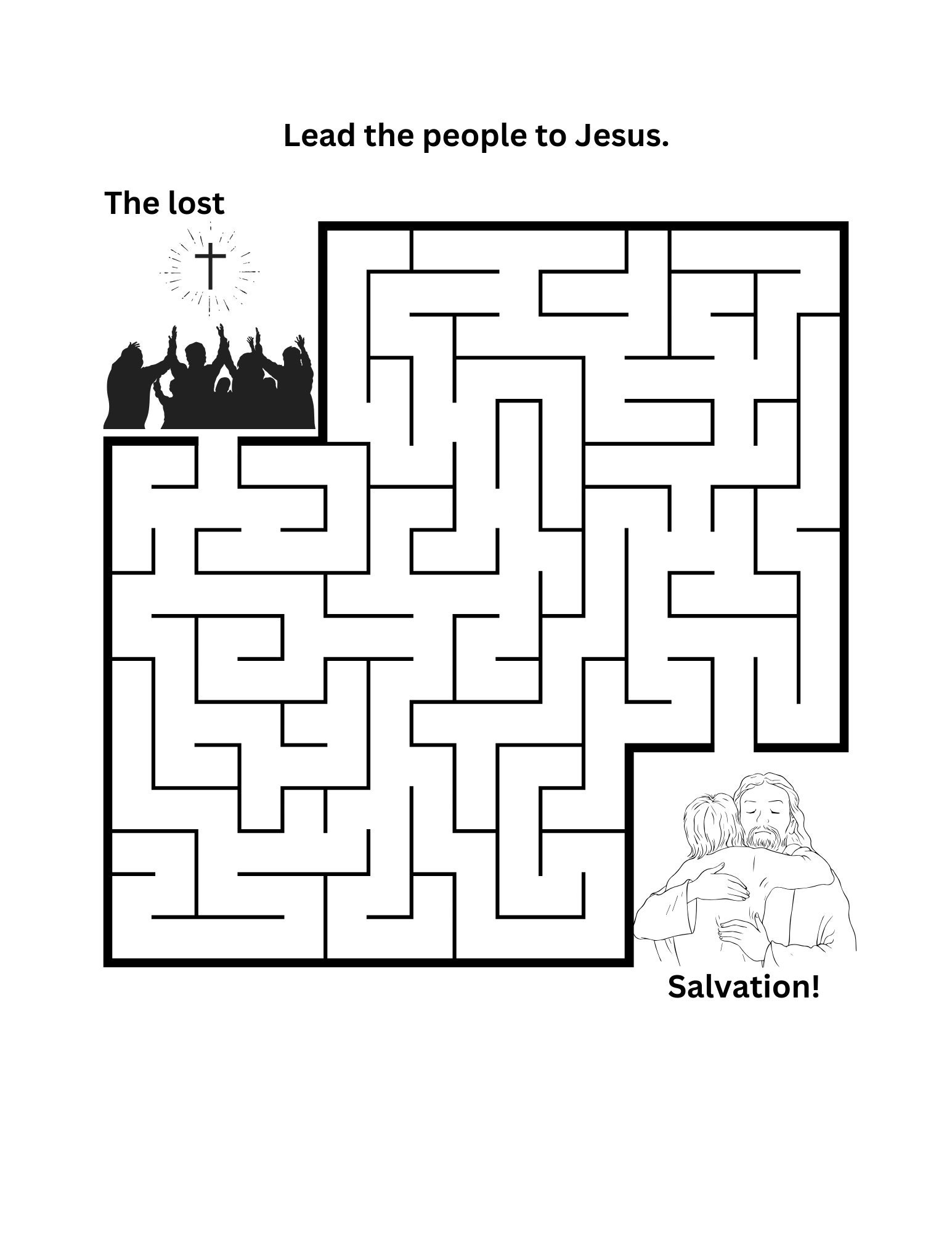 Children’s Church Activity Pages - Etsy