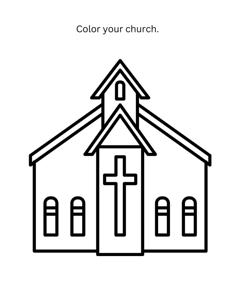 Children’s Church Activity Pages - Etsy