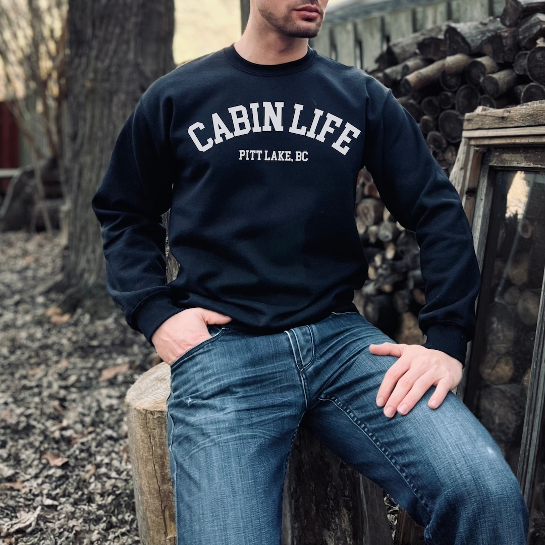 Custom Cabin Sweatshirt for Cabin Owner Gift for Cabin Lover Shirt ...