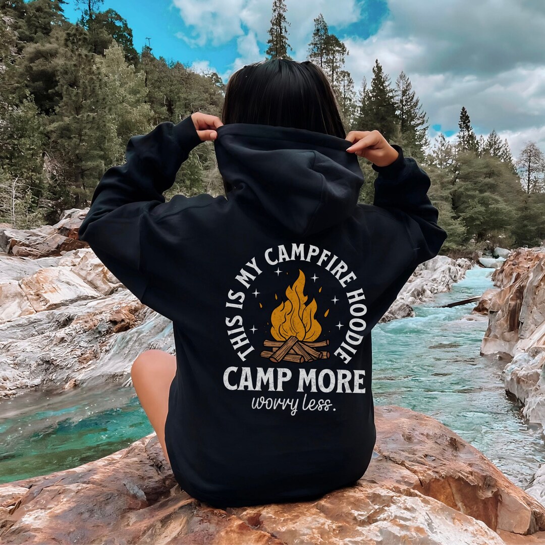 This is My Campfire Hoodie, Camping Sweatshirt, Camp Lover Gift, Camper ...