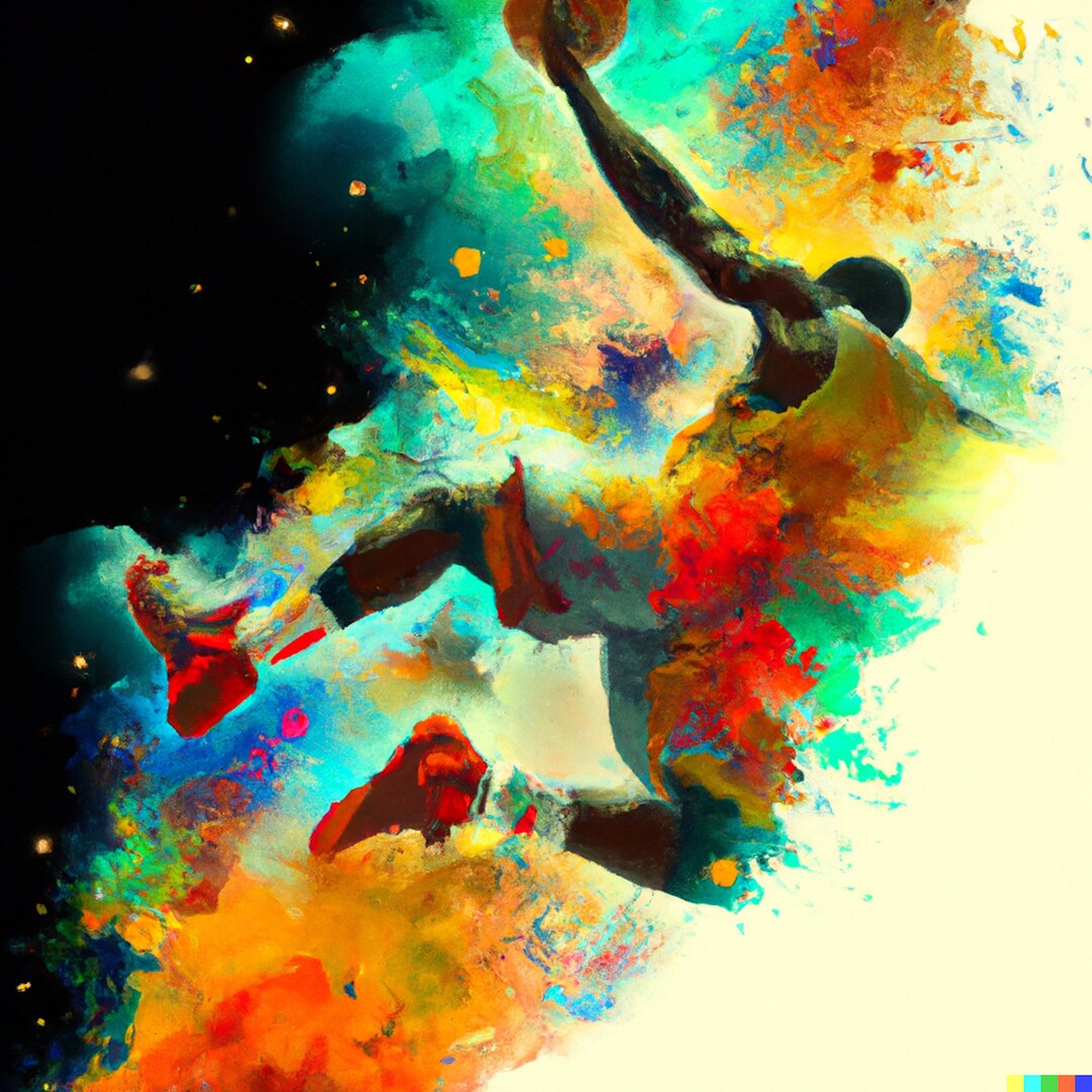 Basketball Dunk Poster - Etsy