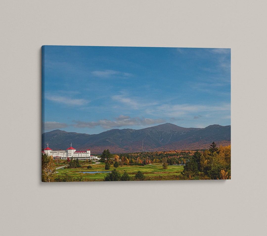 Mount Washington Foliage Wall Decor: New Hampshire Wall Art, New ...