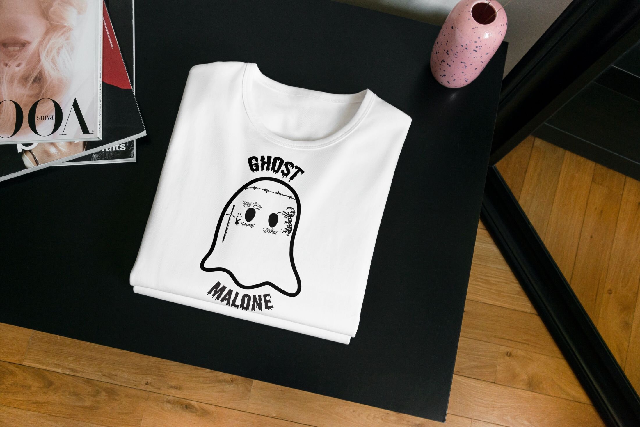 Ghost Malone SVG, Post Malone Svg, Ghost Malone Png, Cute Ghost Svg ...