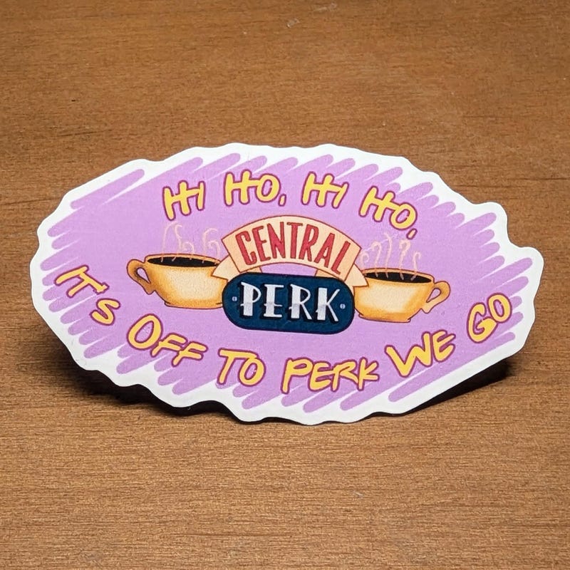 Central Perk Decal - Etsy