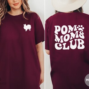 Pom Mom Sweatshirt, Pomeranian Shirt, Pom Sweatshirt, Pom Mom Shirt, Dog Mom Sweatshirt ...
