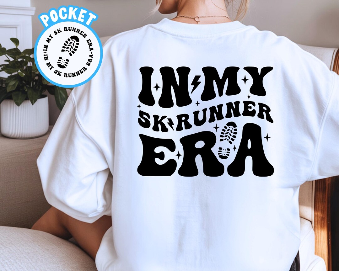 In My 5K Runner Era PNG, Race Day PNG, 5K Running SVG, 5K Race Shirt ...