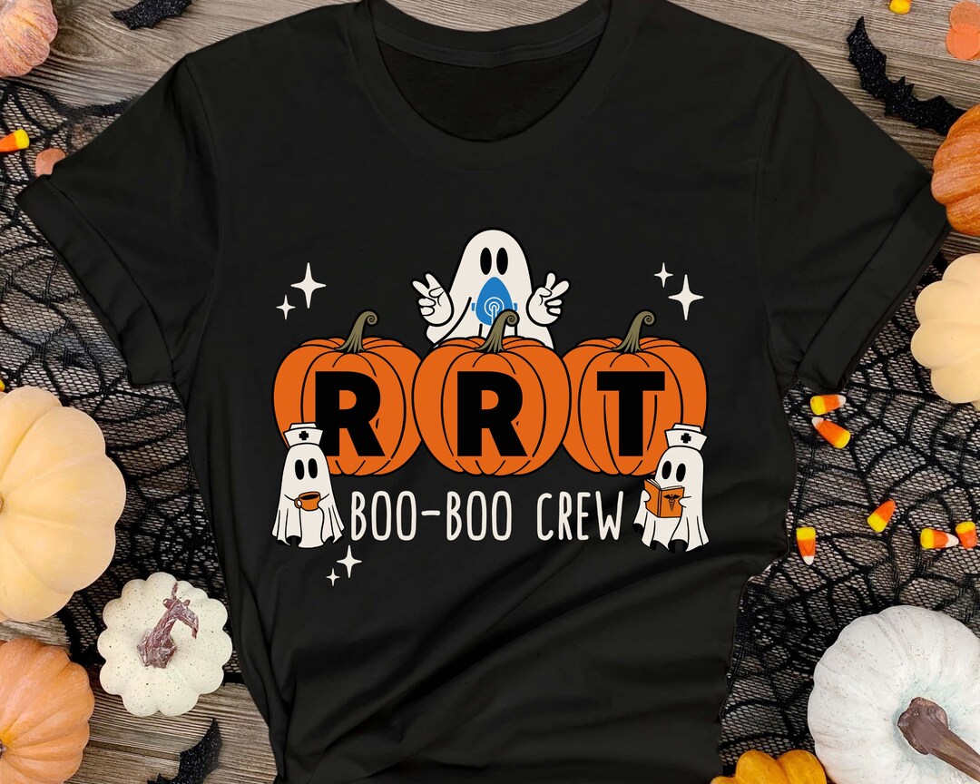RRT Halloween Shirt, RRT Shirt, RRT Nurse, Rt Shirt Halloween, Rt Shirt ...