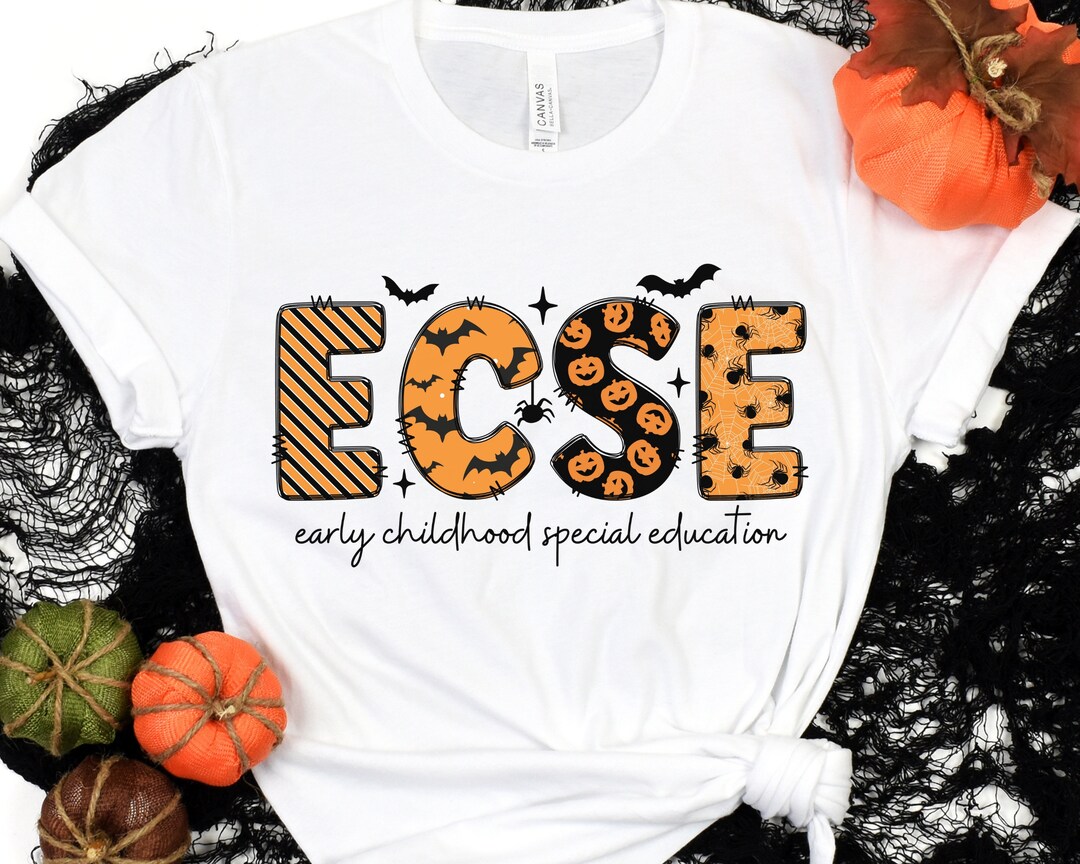 ECSE Boo Crew Shirt, ECSE Teacher Shirt, ECSE Squad Shirt, Ecse Shirts ...