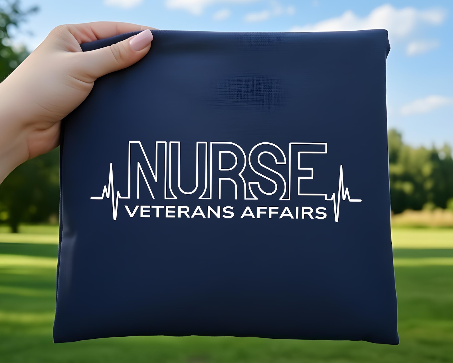 VA Nurse Heartbeat PNG, Medical Svg, VA Nurse Svg for Shirt, Healthcare ...