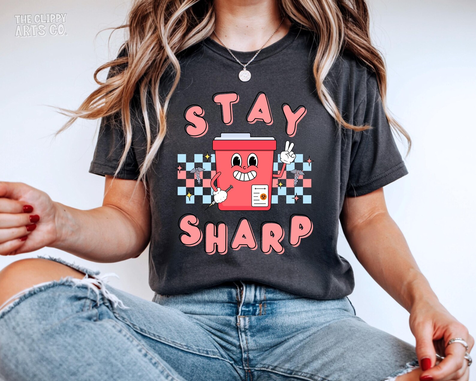 Stay Sharp Nurse PNG, Retro Nurse PNG, Stay Sharp PNG, Png Nurse ...
