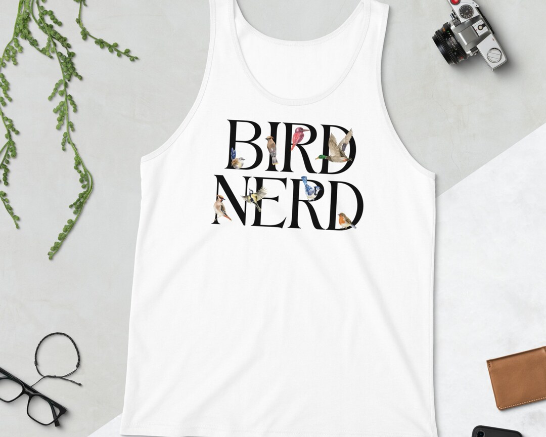 Bird Nerd Tank Top, Bird Watching Shirt, Nature Tank Top, Goose Tank ...