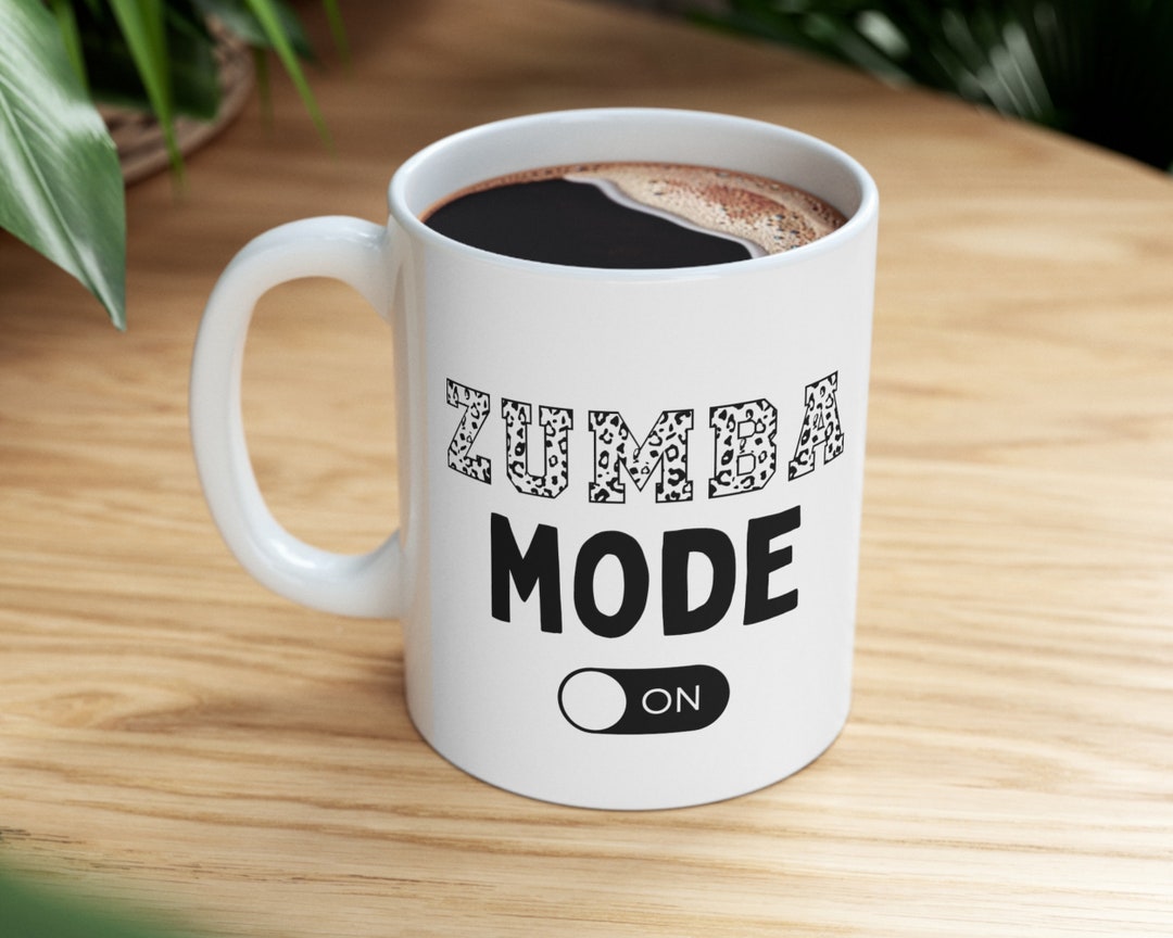 Funny Zumba Mug, Zumba Fitness Coffee Mug, Zumba Gift, Workout Mug ...