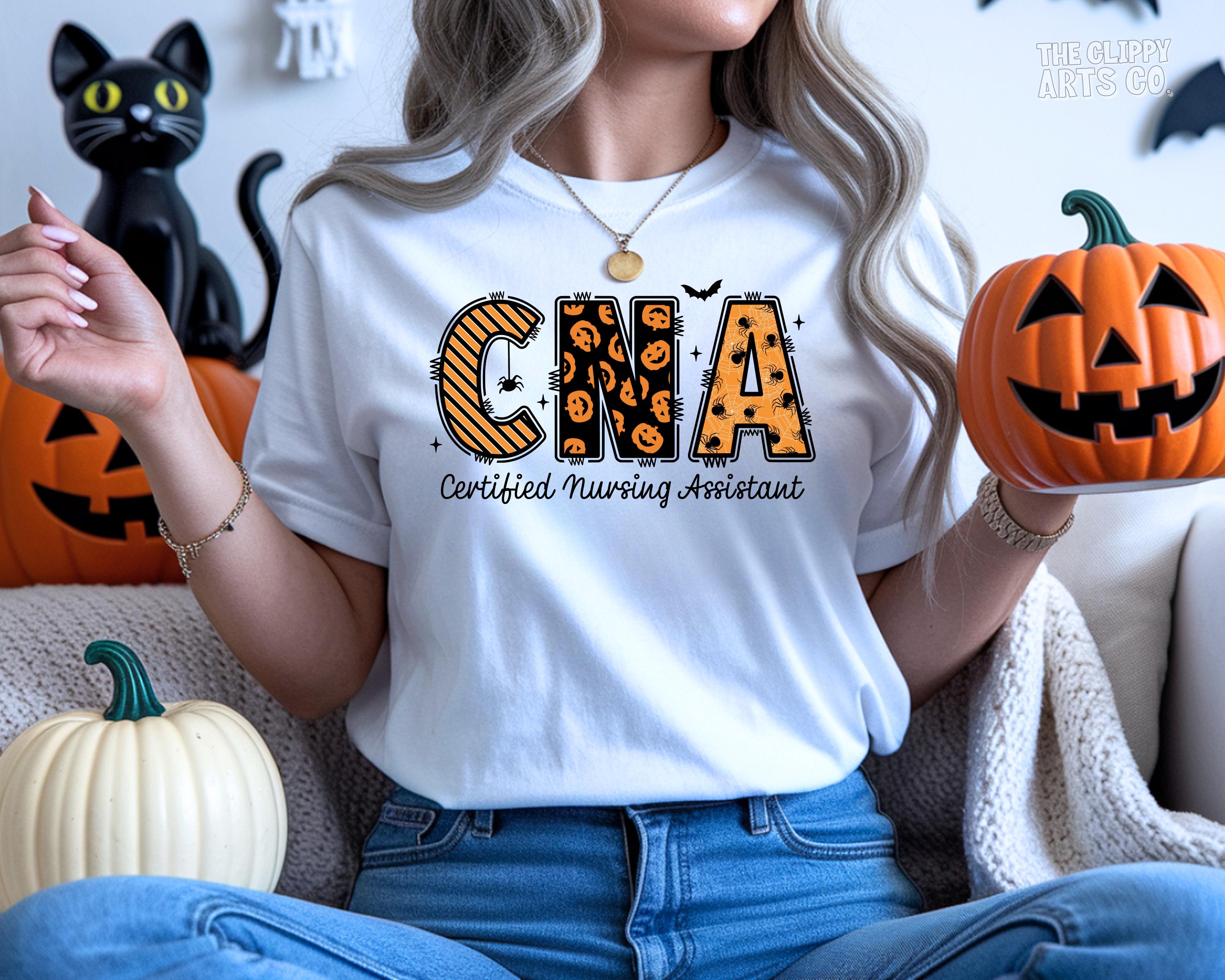 CNA Halloween PNG, Nurse Fall PNG, Certified Nursing Assistant, Nurse ...