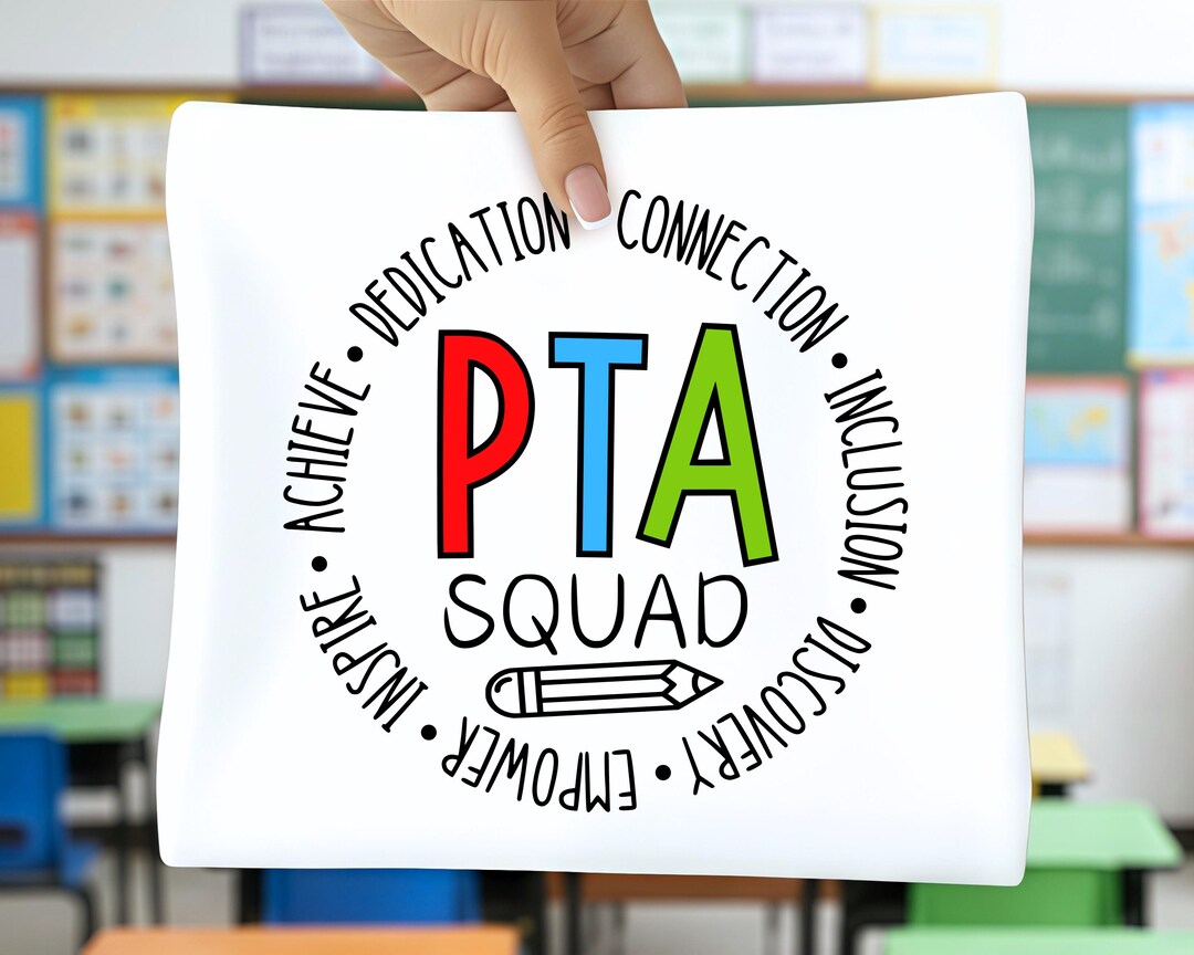 PTA Squad SVG, Back to School Png, 100 Days of School, Pta Crew Png ...