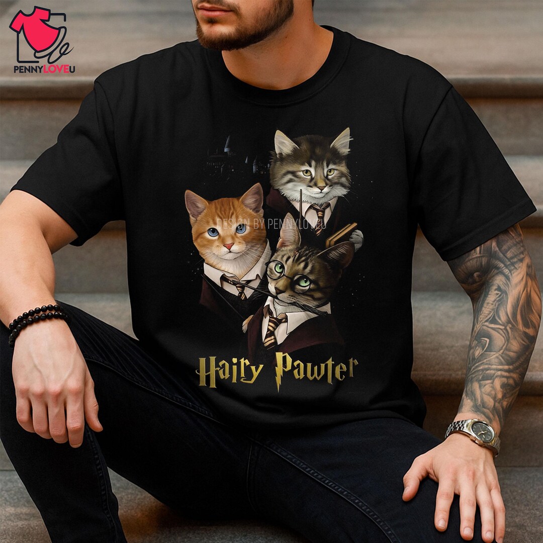 Magic Cat Png, Harry Pawter Cute Magic Cat Png, Cats With Glasses Gift ...