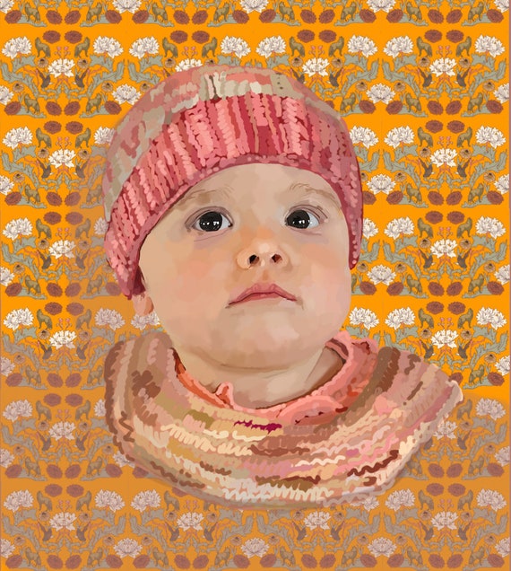Custom Portrait Izzy - Etsy