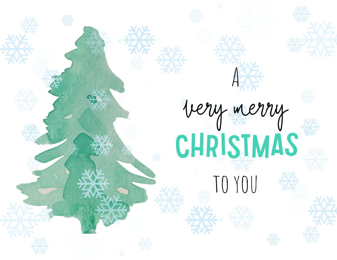 Real Estate Double Sided Post Card/template/christmas - Etsy