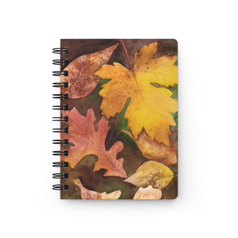 Fall Leaves Notebook - Etsy