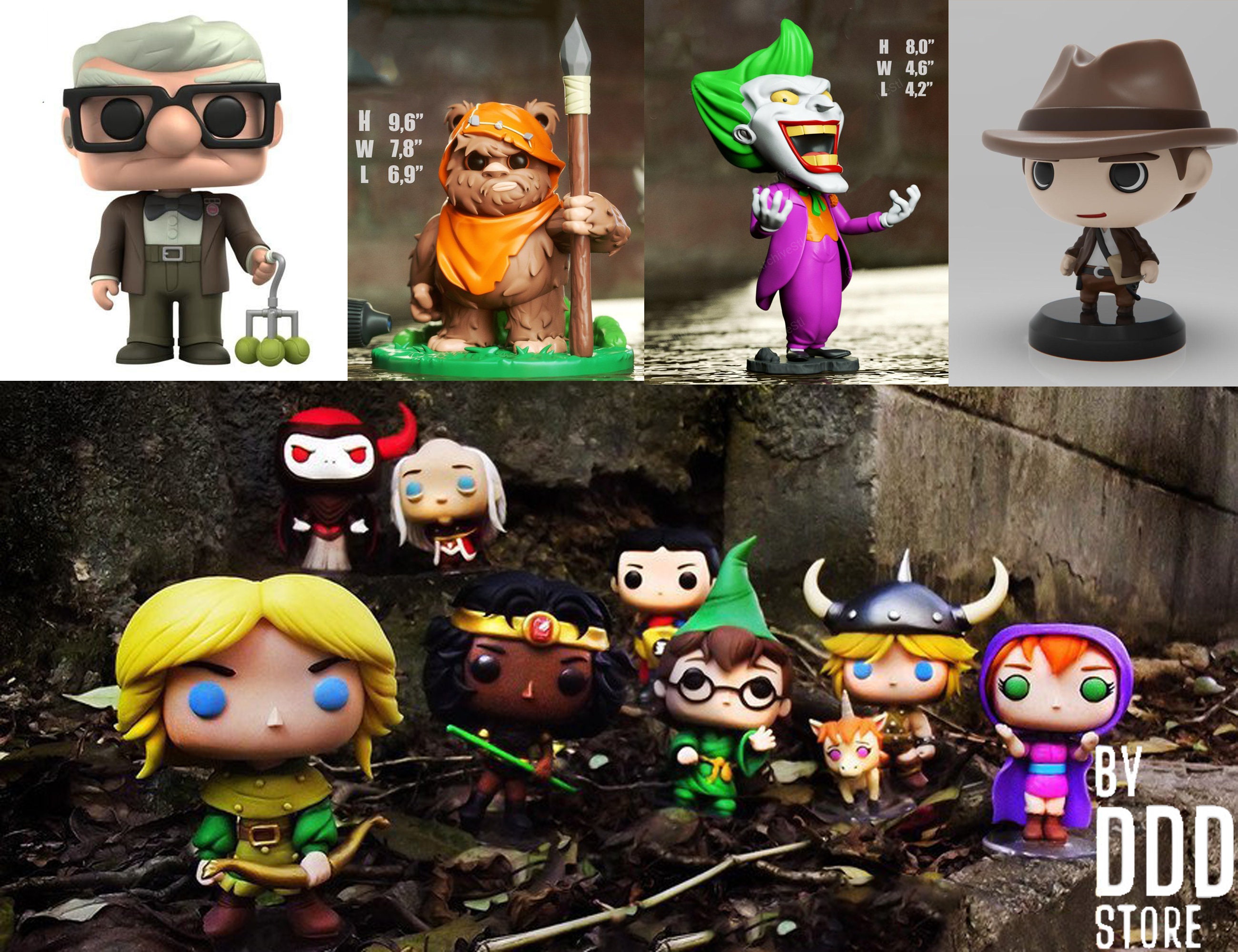 3D STL Chibi Pack 50 Pcs Models 3d Print File High Quality (Instant ...