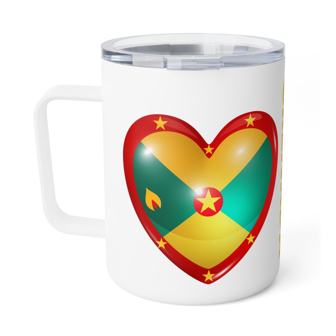 Grenada Flag Mug: Personalized Grenadian Pride Coffee Cup - Etsy
