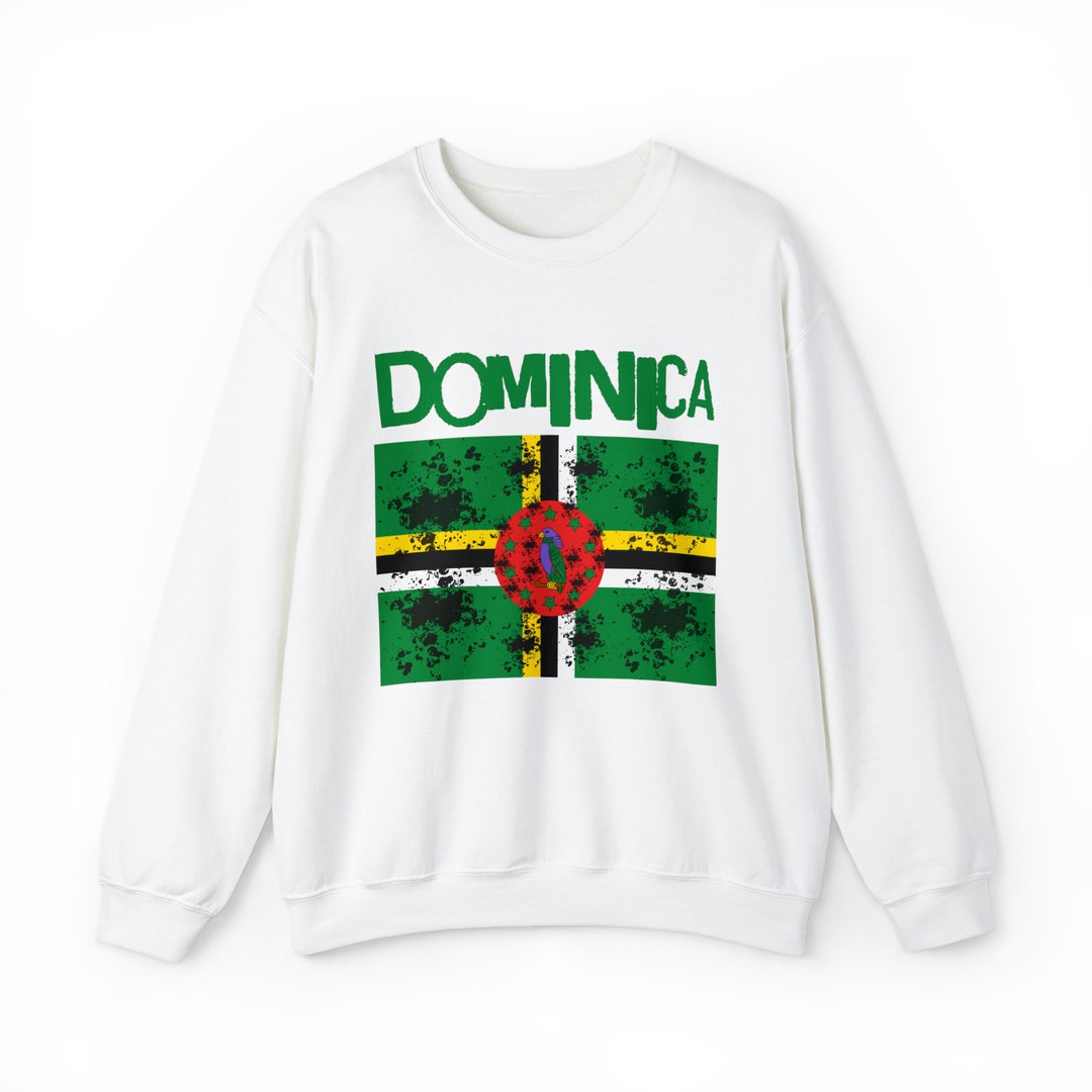 Dominica Sweatshirt Gift for Dominican Dominica Flag Sweatshirt ...