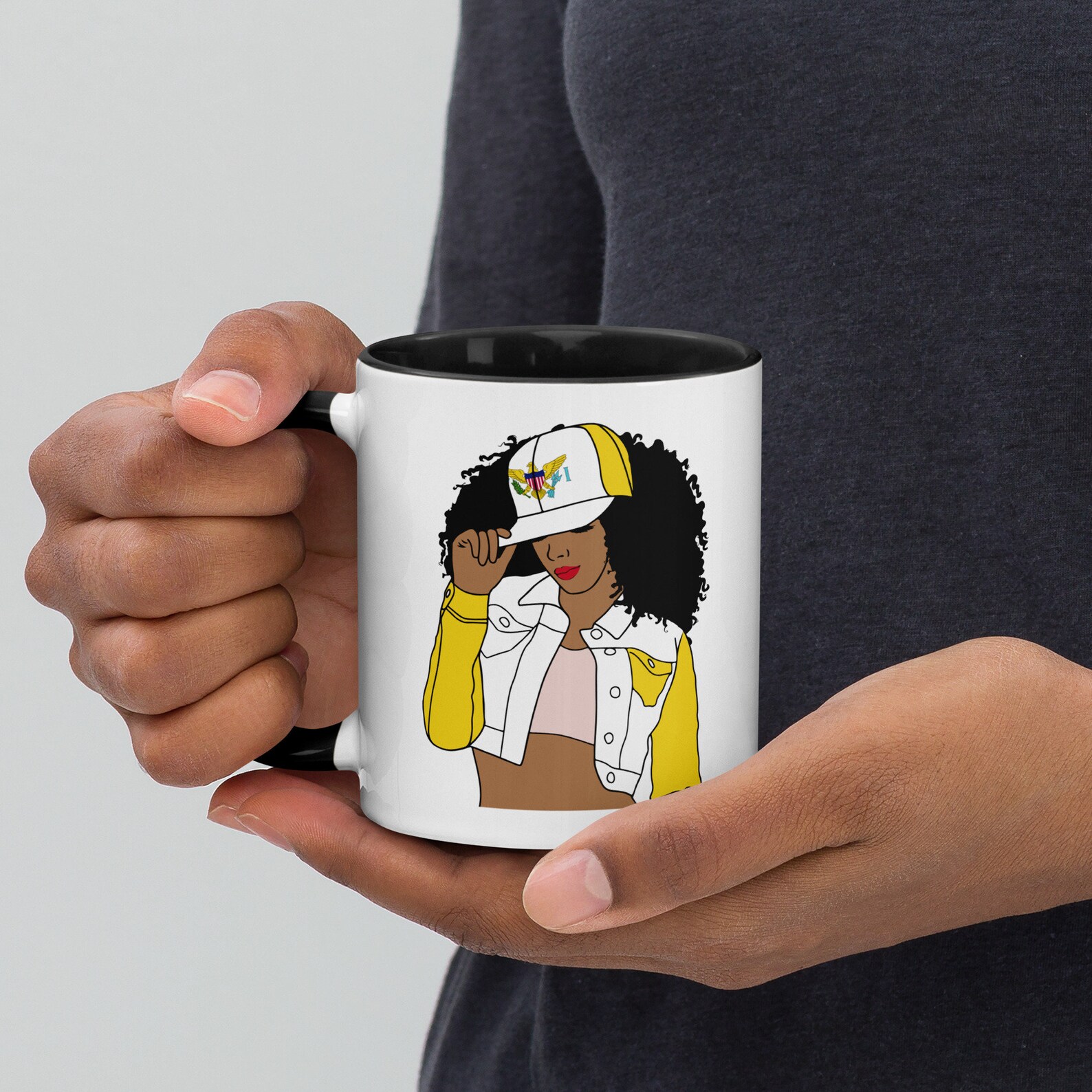 St Croix Flag Mug: US Virgin Islands Pride Gift - Etsy