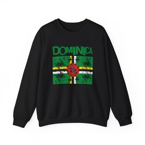 Dominica Sweatshirt Gift for Dominican Dominica Flag Merchandise ...