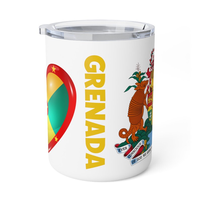 Grenada Flag Mug: Personalized Grenadian Pride Coffee Cup - Etsy