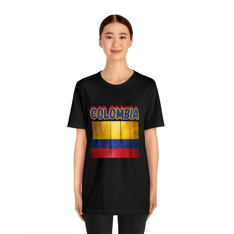 Colombian Flag T-shirt: Afro-colombia Heritage Pride - Etsy