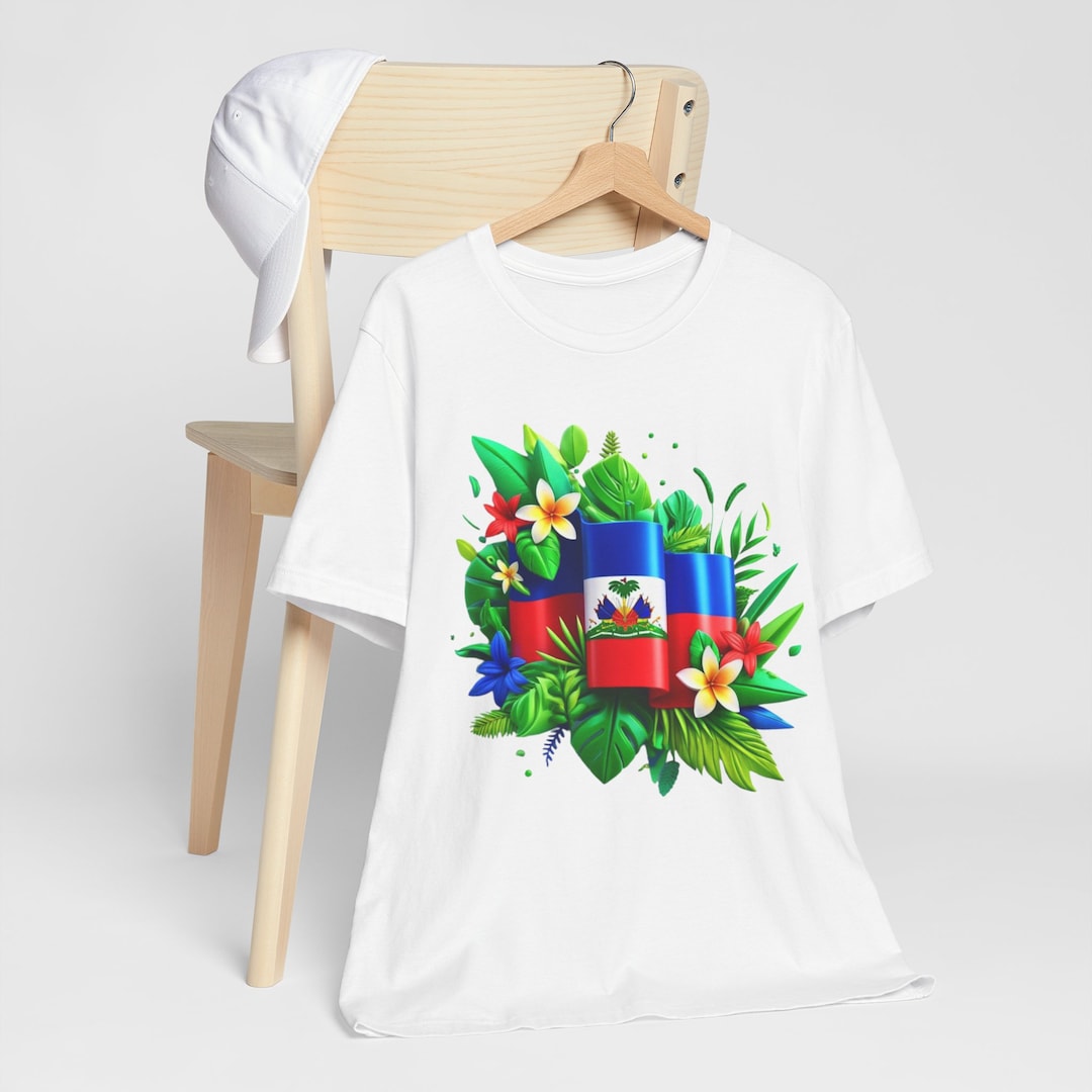 Haiti Shirt Haitian T Shirt Hatian Shirt Haiti Pride Shirt Haiti Flag ...