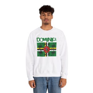 Dominica Sweatshirt Gift for Dominican Dominica Flag Merchandise ...