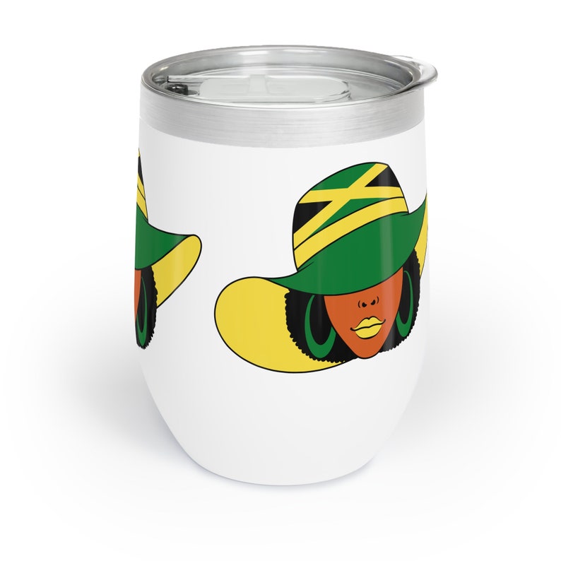 Personalized Jamaica Reggae Wine Tumbler: Jamaican Pride Gift - Etsy