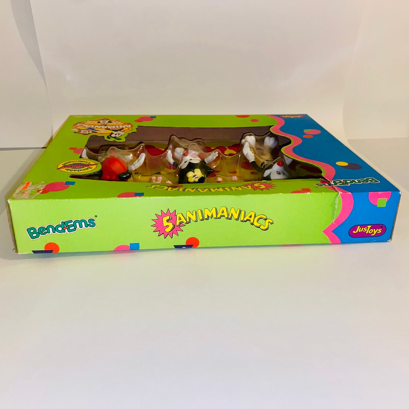 RARE VINTAGE 1994 Unopened ANIMANIACS Bend-ems Wakko Yakko Dot Pinky ...