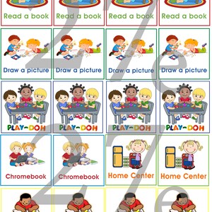 27 School Classroom Center Labels Tags Printed on Cardstock and Shipped ...