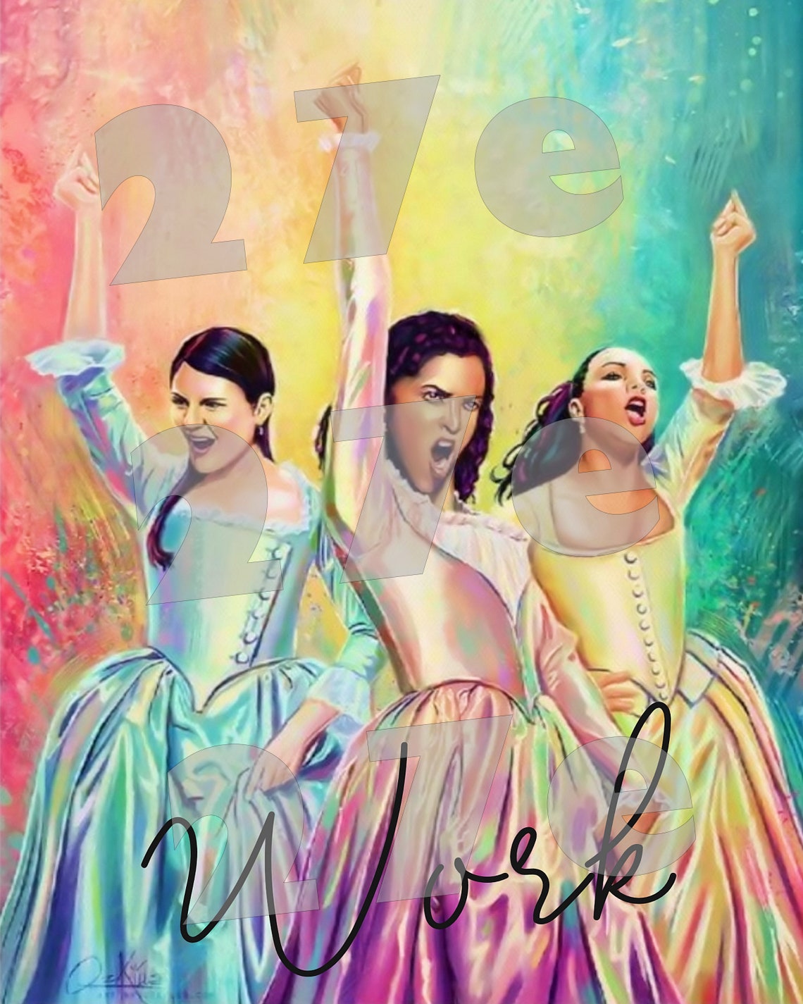 Hamilton Inspired Schuyler Sisters Digital File 8x10 to Print - Etsy