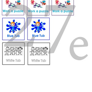 27 School Classroom Center Labels Tags Printed on Cardstock and Shipped ...