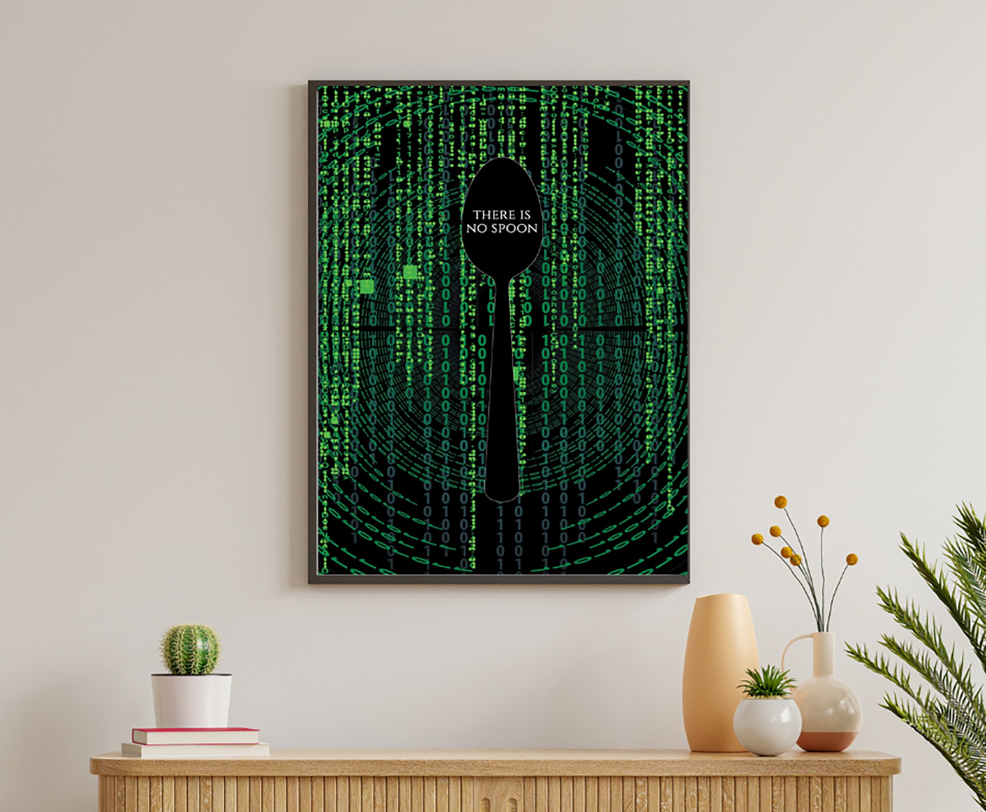 THE MATRIX Movie Poster - There is No Spoon - Gifts for Him - Abstract ...