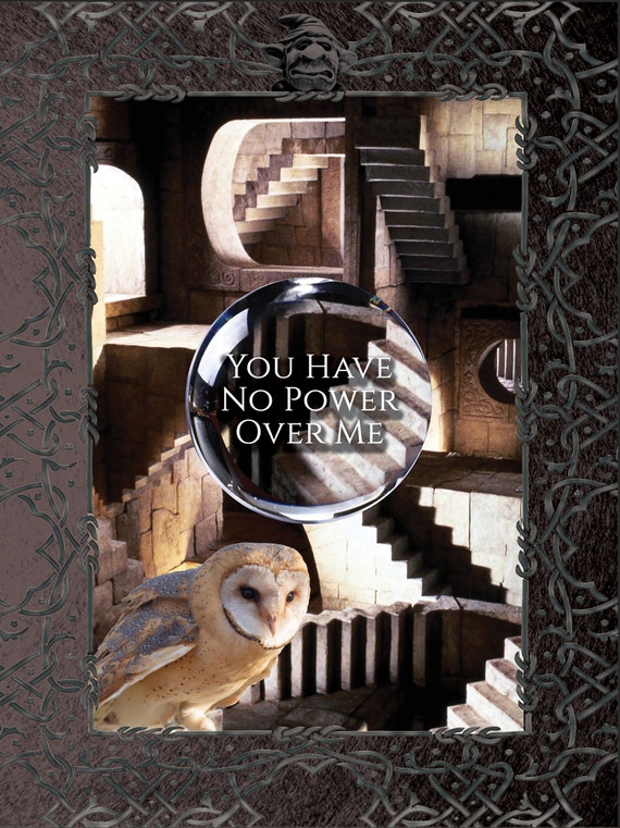 Labyrinth Movie Poster You Have No Power Over Me - Etsy