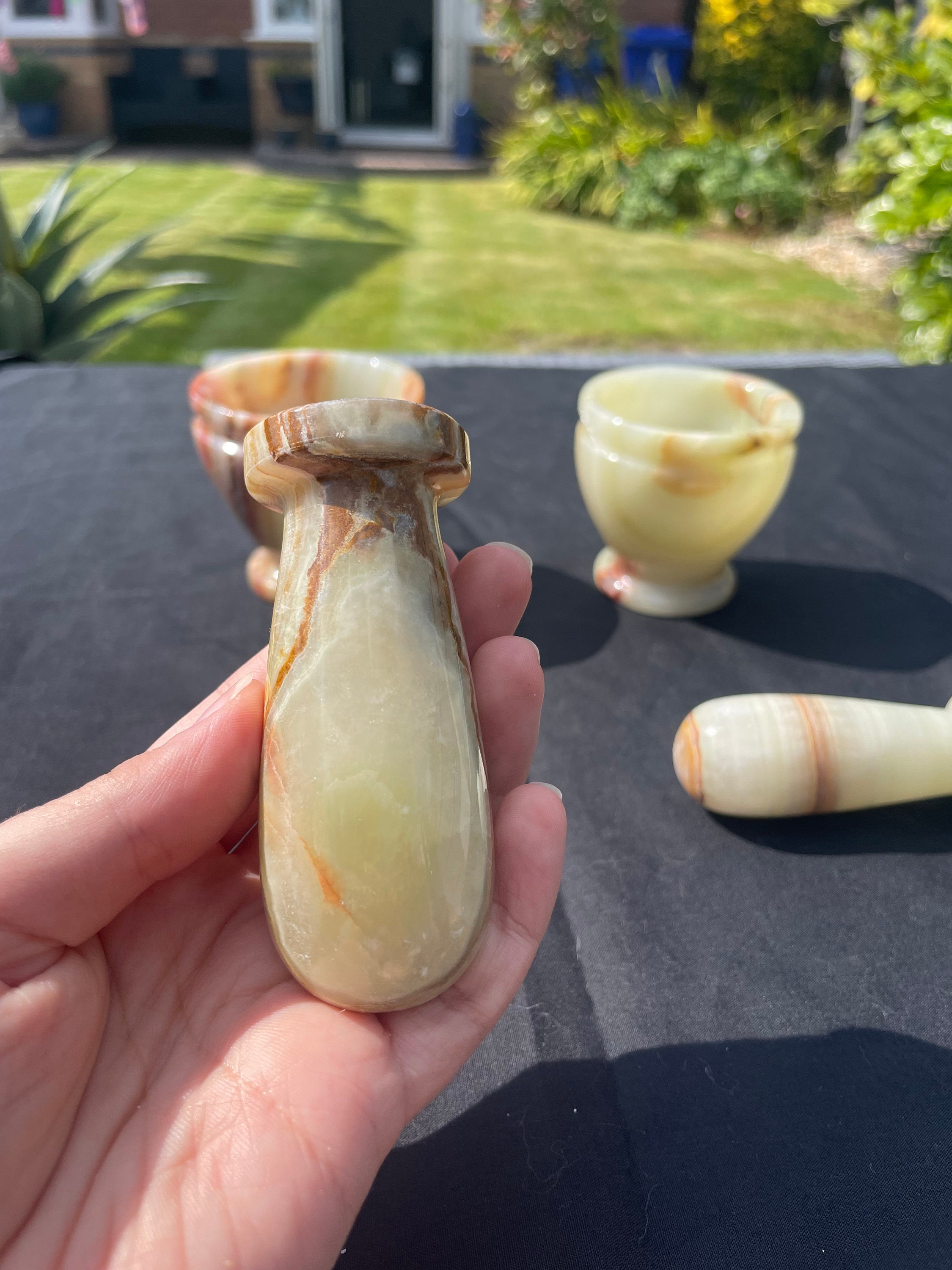Afghanistan Jade Crystal Pestle and Mortar - Etsy