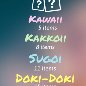 Surprise Random Mystery Anime Box - Anime Gift Box, Anime Fandom Box ...