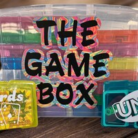 Game Night Box - Etsy