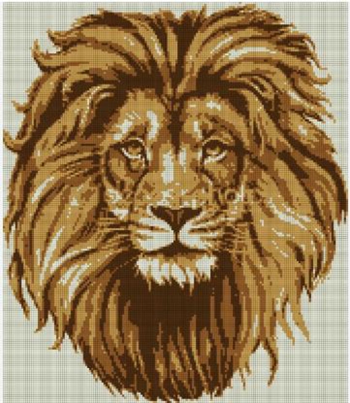 Custom Lion Head With Mane - Etsy