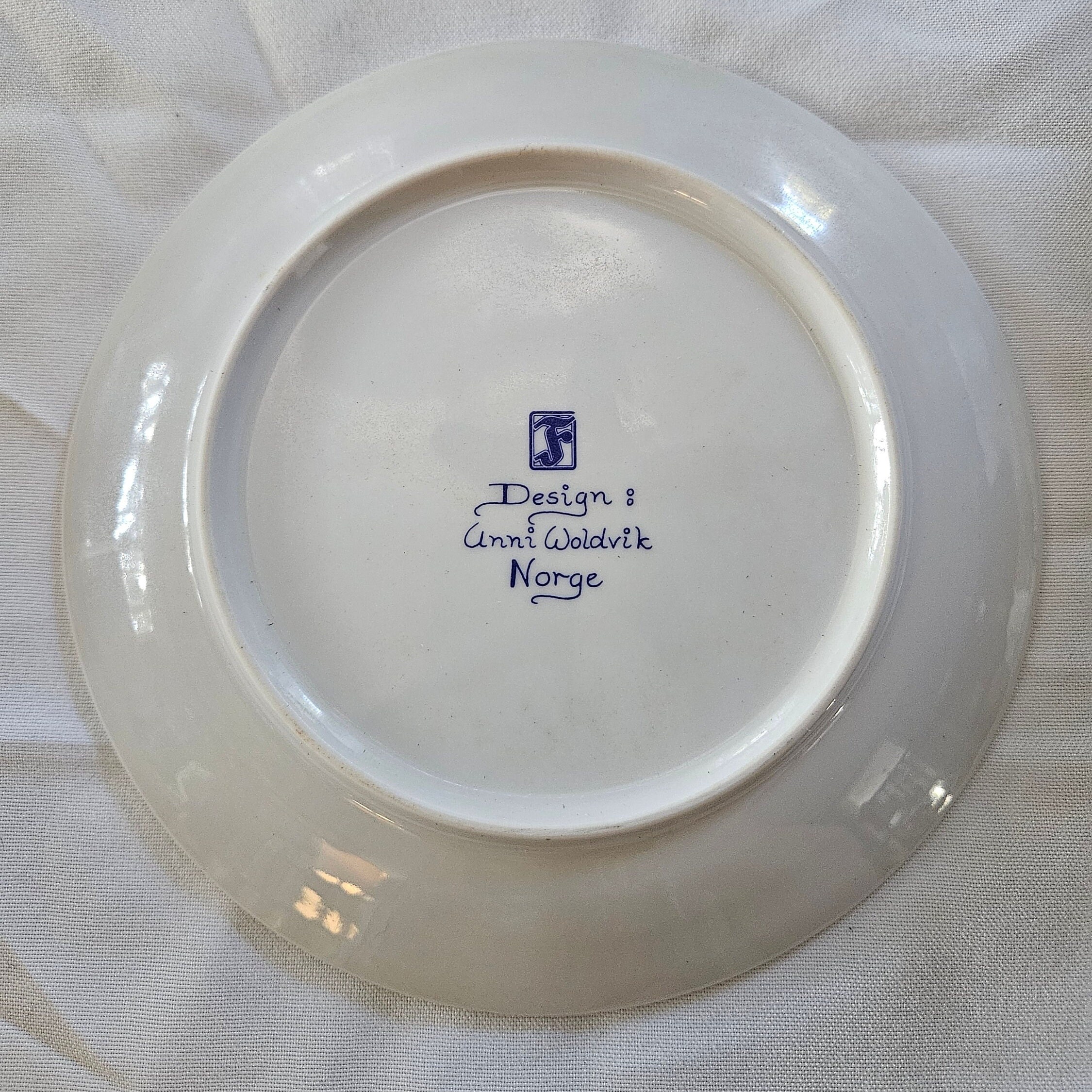 Norwegian Troll Plate Designed by Unni Woldrvik - Etsy