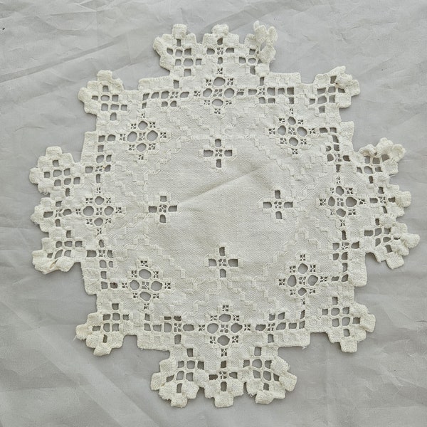 Hardanger Doily - Etsy