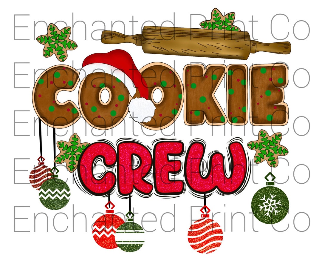 The Cookie Crew Christmas Png Sublimation Design, Christmas Png, the ...