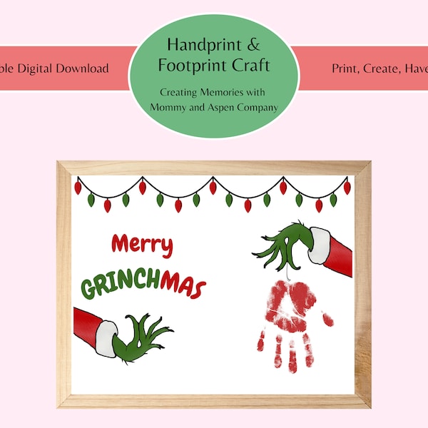 Grinch Footprint - Etsy