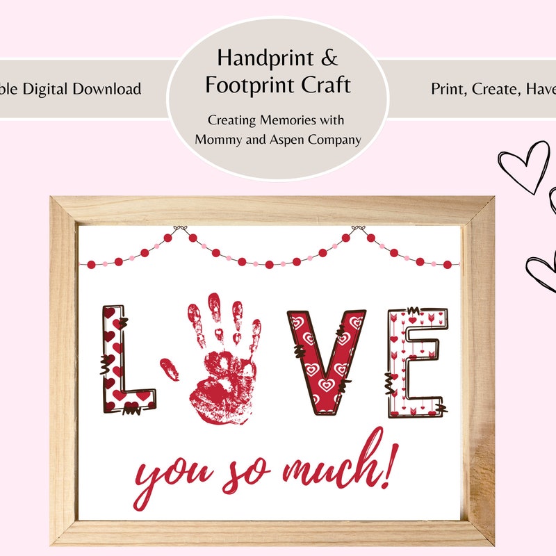 Love Handprint - Etsy